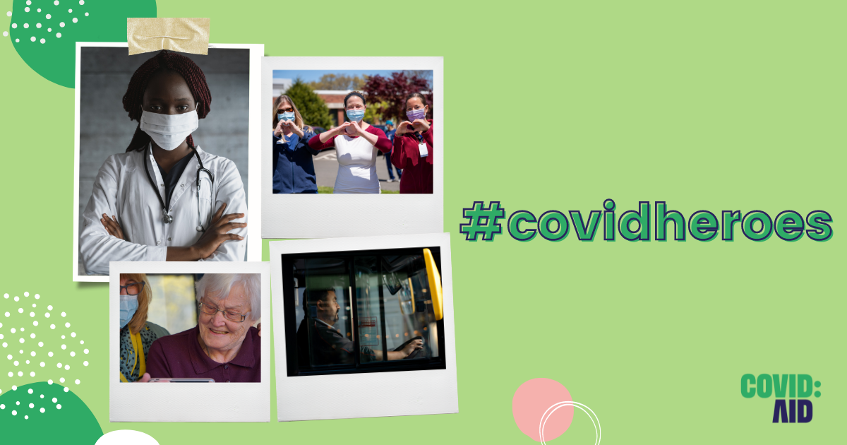 #covidheroes - nominate a hero | covid:aid